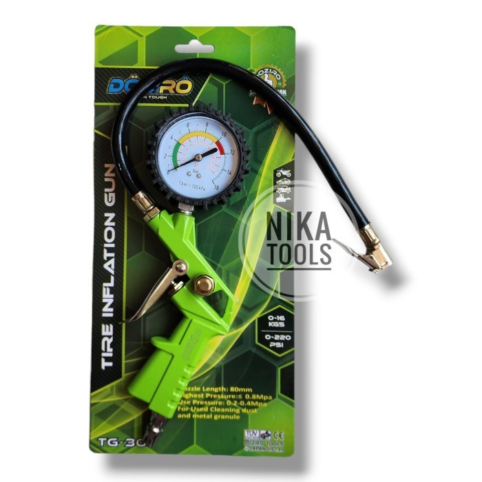 Jual Tire Inflation Gun Doziro Alat Ukuran Angin 3 Fungsi Digital 3In1 ...