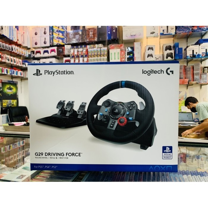 Jual LOGITECH G29 DRIVING WHEEL Steering Wheel PS4/PS3/PC | Shopee ...