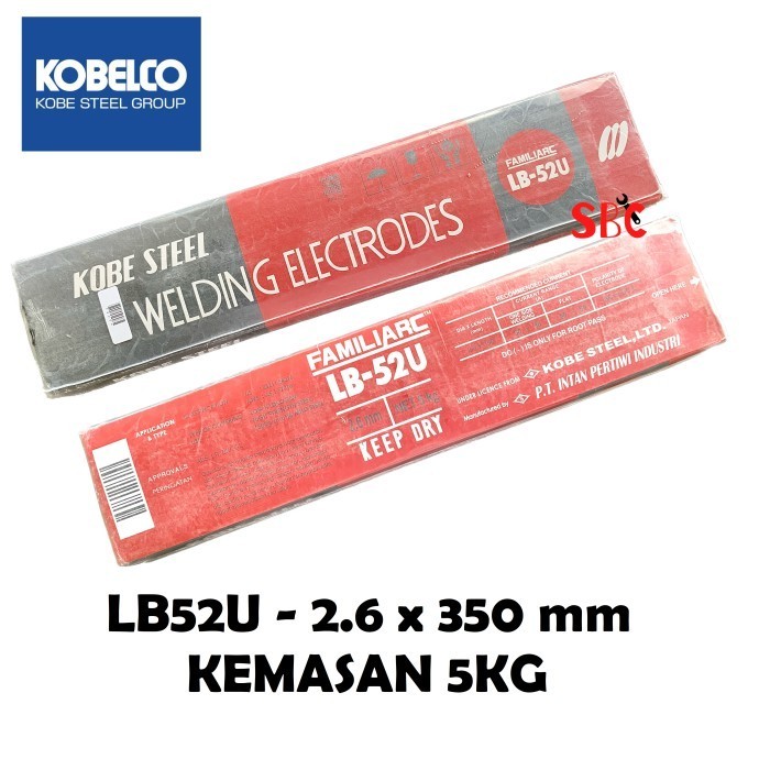 Jual Spesial Kobelco Steel Kawat Las Lb52U 2.6Mm 5Kg Lb 52U 2.6 Mm 5 Kg ...