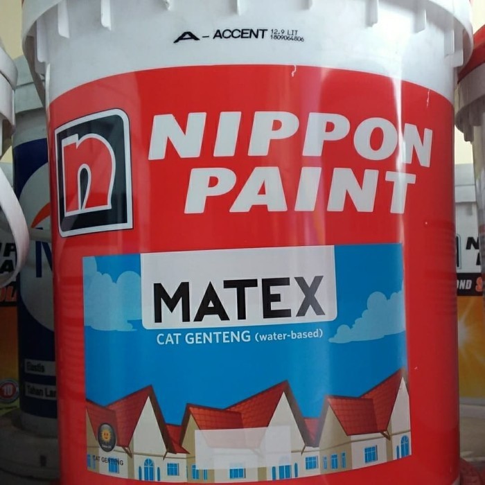 Jual Sale Cat Nippon Paint Matex Cat Genteng Warna Hitam Kemasan 15 Kg ...