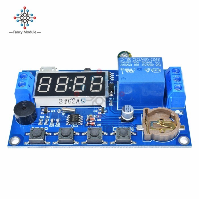 Jual XY-BJ Digital Timer Relay Real Time RTC 24Jam 5 programmable Timer ...