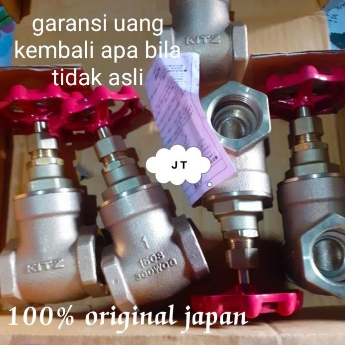 Jual GATE VALVE KITZ 1 INCH KUNINGAN CLASS 150 300 WOG FIG E HIGH QUALITY | Shopee Indonesia