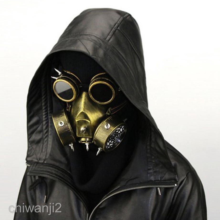 Jual Aksesori Cosplay Topeng Masker Pesta Kacamata Gas Gaya Retro ...