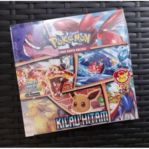 Jual POKEMON KILAU HITAM BOOSTER BOX TCG INDONESIA SV3S DISKON | Shopee Indonesia