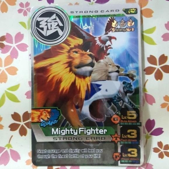 Jual ANIMAL KAISER SILVER STRONG CARD MIGHTY FIGHTER ( MASTER LEO ) EVO ...