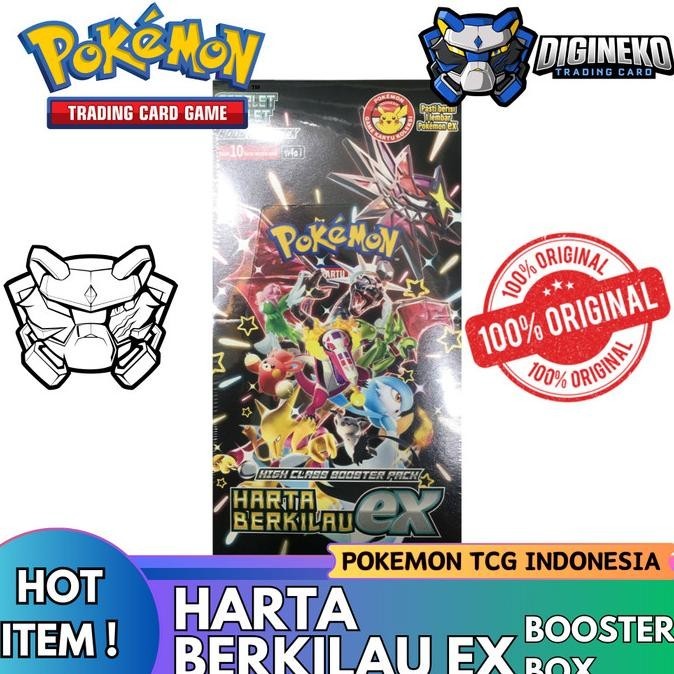 Jual HARTA BERKILAU EX BOOSTER BOX - POKEMON TCG INDONESIA MURAH | Shopee Indonesia