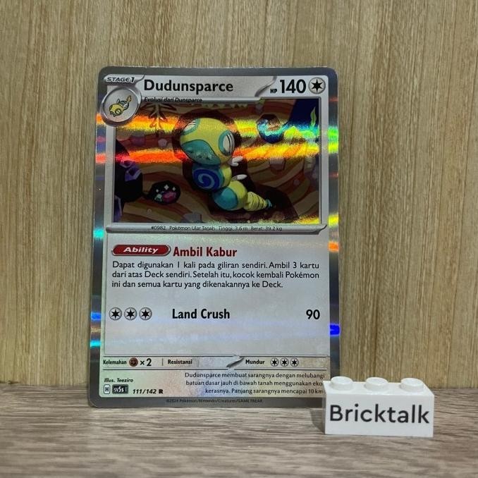 Jual DUDUNSPARCE R SV5S POKEMON TCG INDONESIA PARADOKS ANDALAN KARTU ...