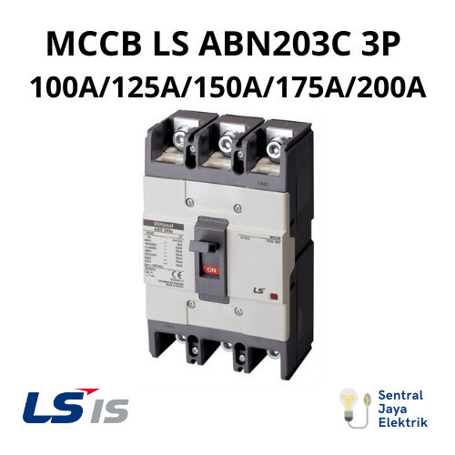 Jual NEW SERIES MCCB ABN203C 3PHASE 100A/125A/150A/175A/200A/225A METASOL LS ORIGINAL QUALITY ...