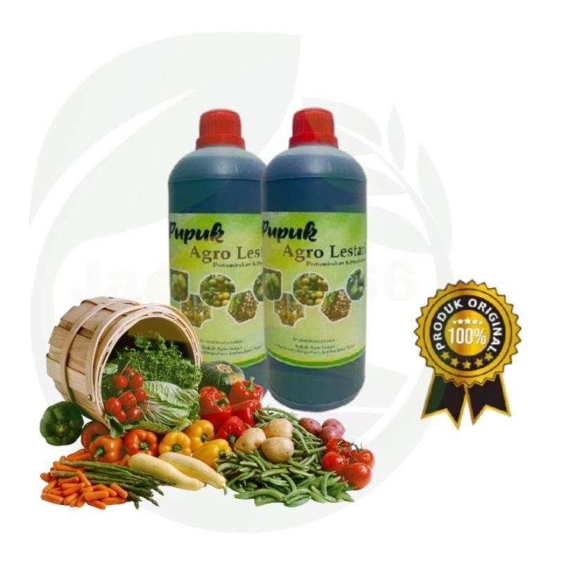 Jual Paket 2 Botol - Pupuk Organik Cair Pelebat Dan Yubur Buah-Bunga Agro Lestari Isi 1Liter ...
