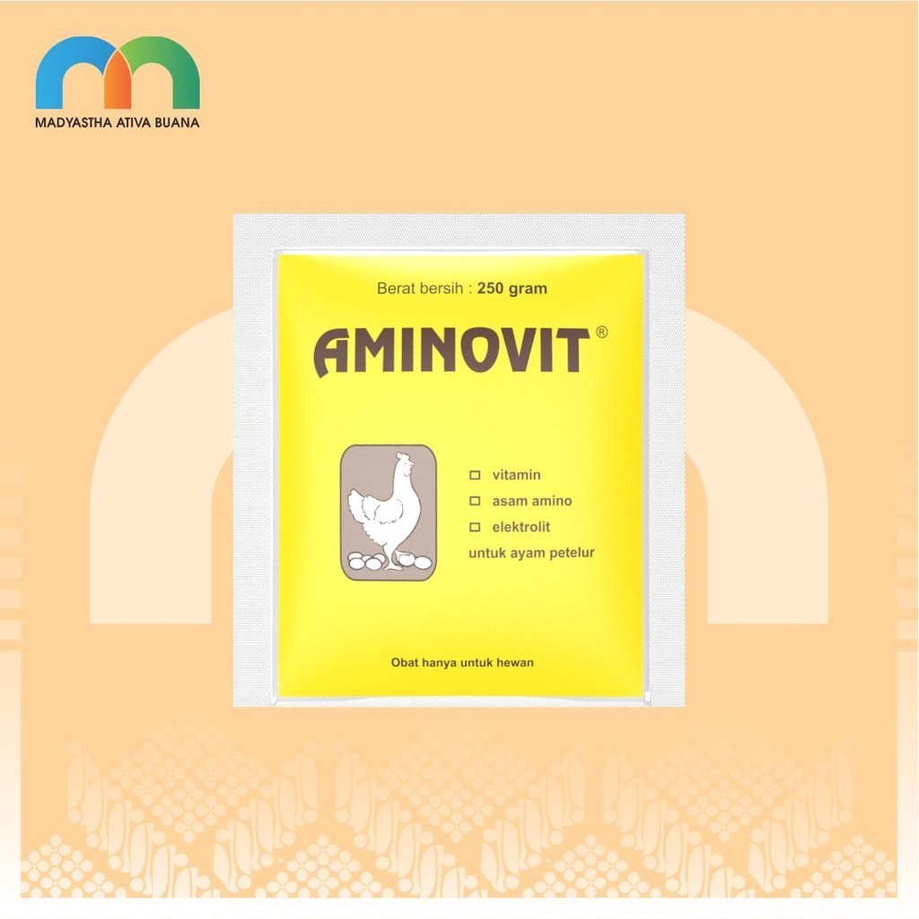 Jual Aminovit Sch 250 G Medion Vitamin Petelur Ayam | Shopee Indonesia