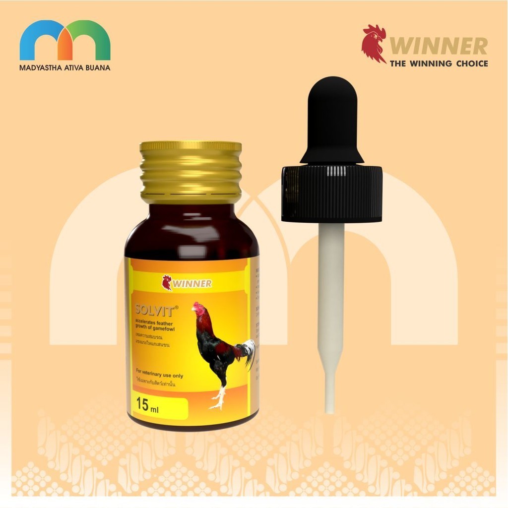 Jual WINNER Solvit Laga 15 ml Medion Multivitamin Adu/Kampung | Shopee ...