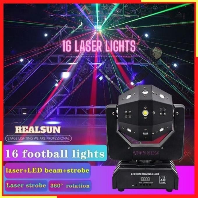 Jual Lampu Disco Dj Panggung Led Laser Beam Moving Head Ball Rgb Dmx512 ...