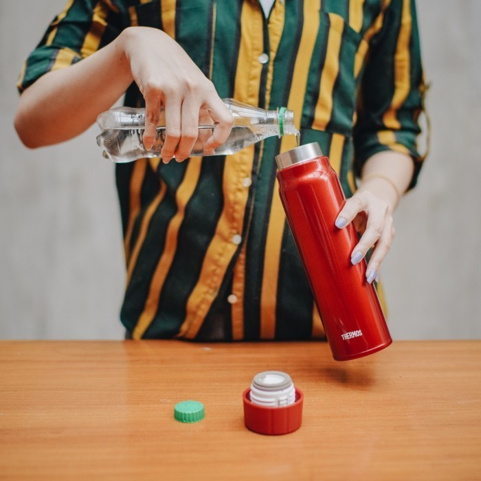 Jual Vacuum Insulated Bottle For Soda 500Ml - Red (Fjk-500 R) | Shopee Indonesia
