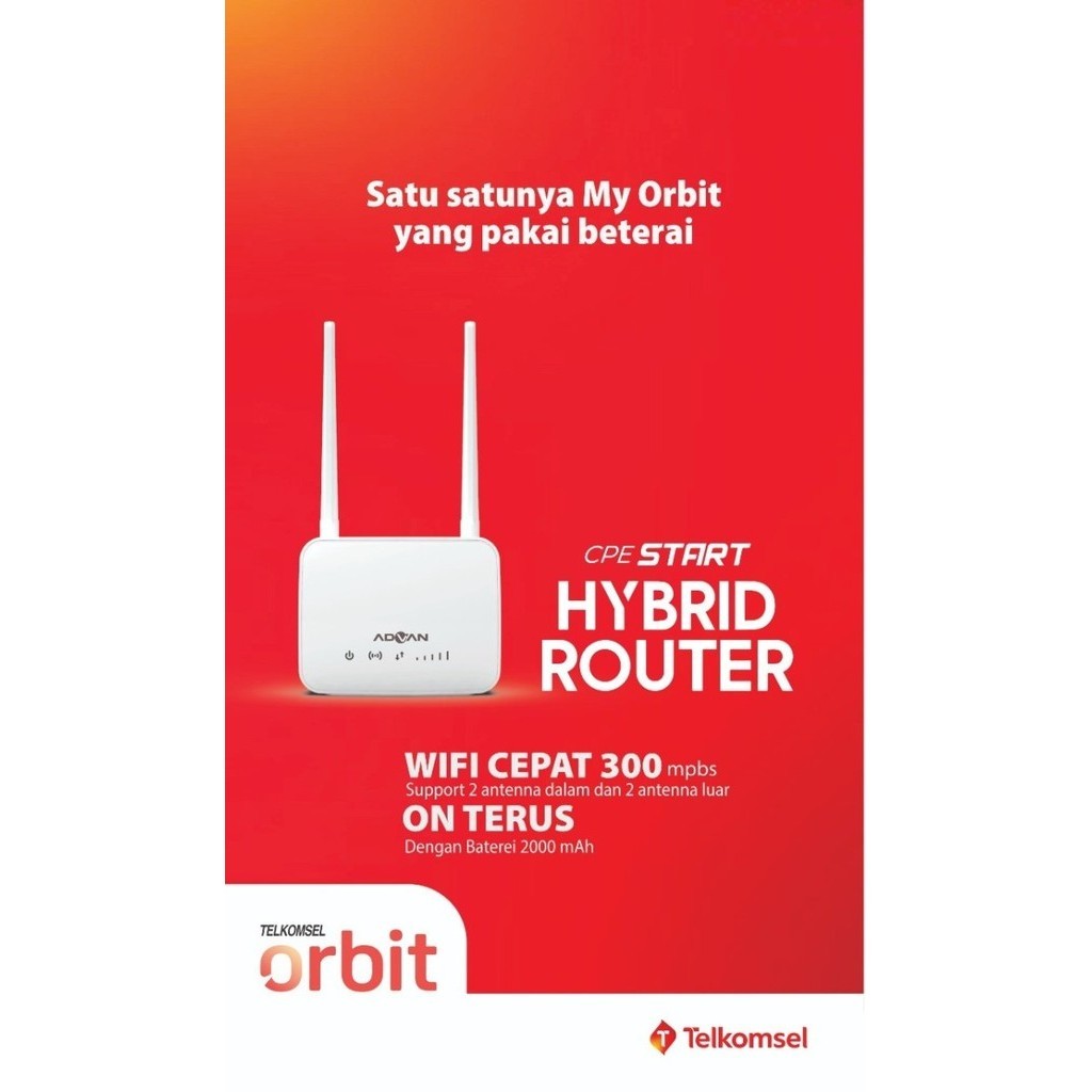 Jual Modem Orbit Advan Cpe Start Kuota Telkomsel 150Gb) | Shopee Indonesia