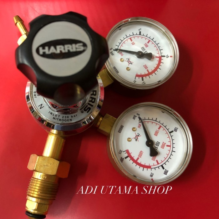 Jual Regulator Nitrogen Harris 801-10-N2, Regulator Tabung 1 Stage ...