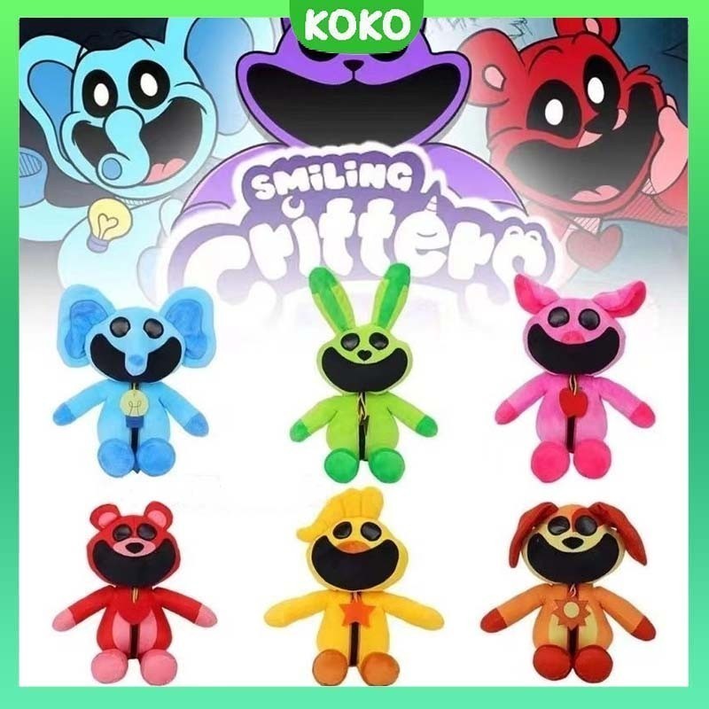 Jual Besar Boneka Cat Nap Catnat Accion Doll Soft Toy Smilling Critters ...