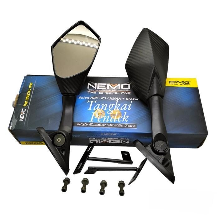 Jual Spion Nemo Original Tipe 1005 Pendek R25/R3/R15 V2 V3 V4/Model ...
