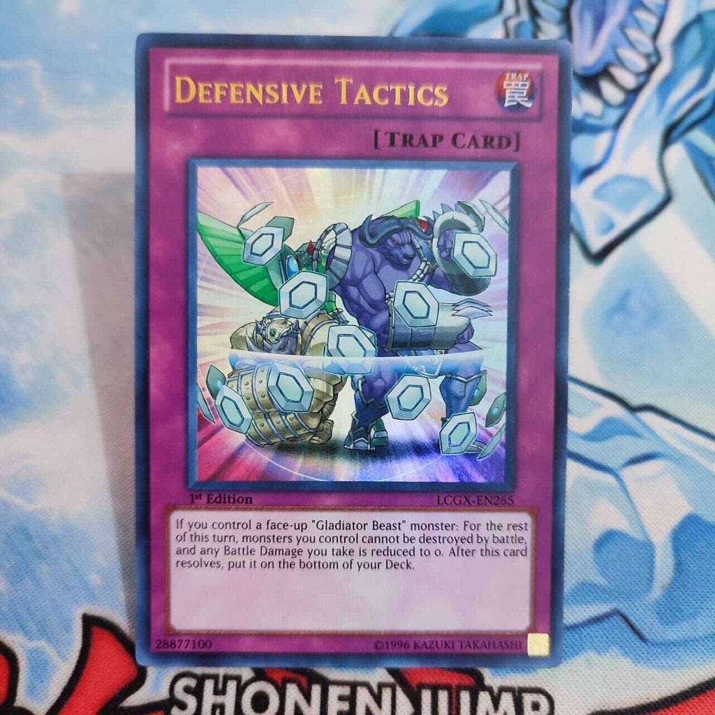 Jual yugioh defensive tactics LCGX ultra rare original | Shopee Indonesia