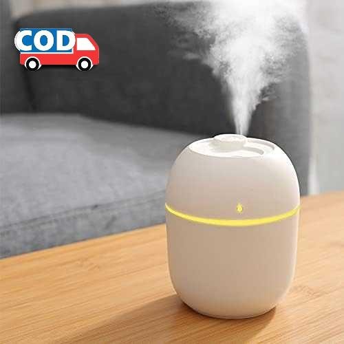 Jual Humidifier Aromatherapy Mini Air Diffuser LED Light 220ml Pelembab ...