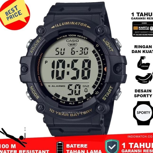Jual Casio Ae-1500Whx-1Av Ae1500 Ae 1500 Jam Tangan Original Garansi Resmi | Shopee Indonesia