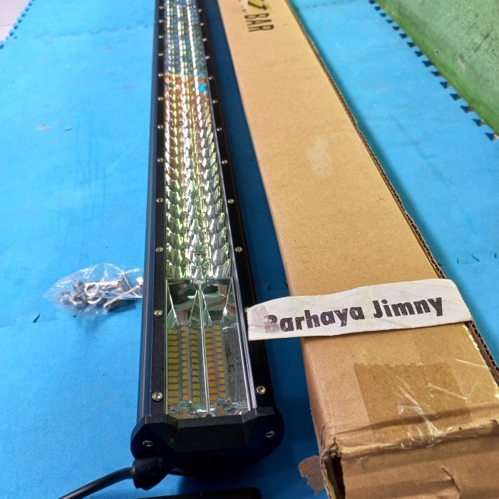 Jual Led Bar 105 Cm Ledbar Combo 3 Row 576Watt Dua Warna Kuning Putih ...