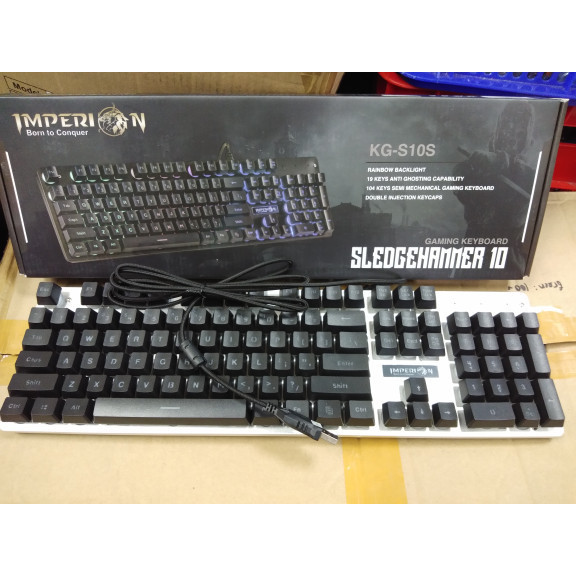 Jual Imperion Keyboard Gaming Sledgehammer 10 Full Size | Shopee Indonesia