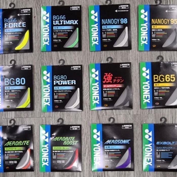 Jual Senar Badminton Yonex Original Japan Aerobite Bg | Shopee Indonesia