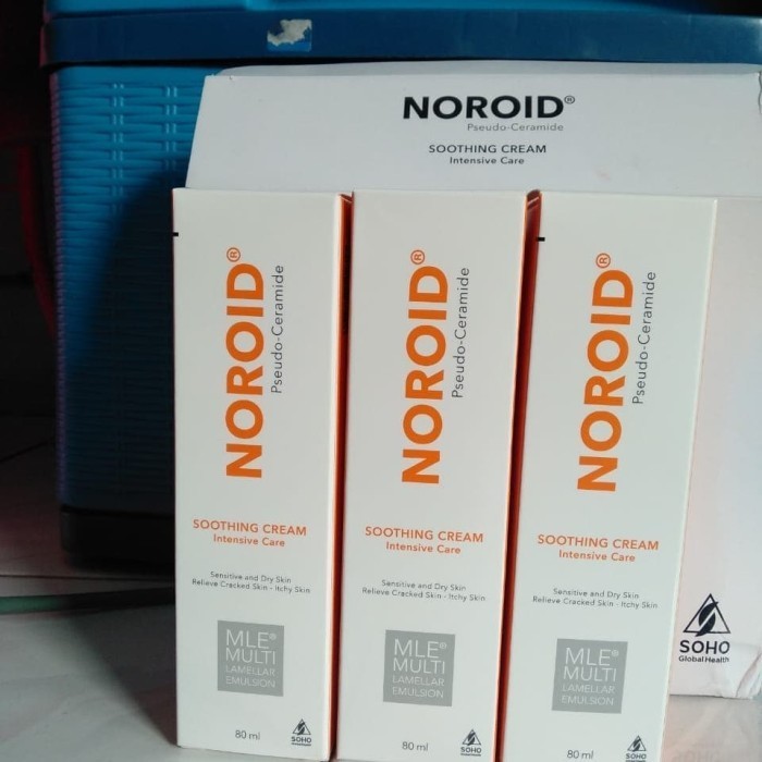 Jual Noroid Soothing Cream 80 Ml / Kulit Kering, Dermatitis Atopik ...