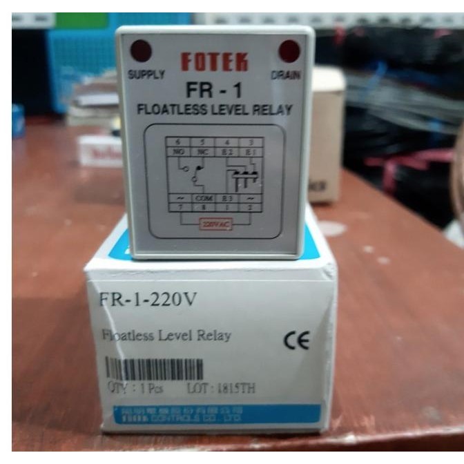 Jual Floatless Level Relay Fr-1 Fotek Fr1 Fr 1 220V Ori 100% | Shopee ...