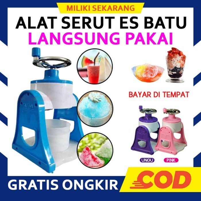Jual New - Alat Serut Es Batu Generasi Terbaru Mesin Pembuat Es Salju ...