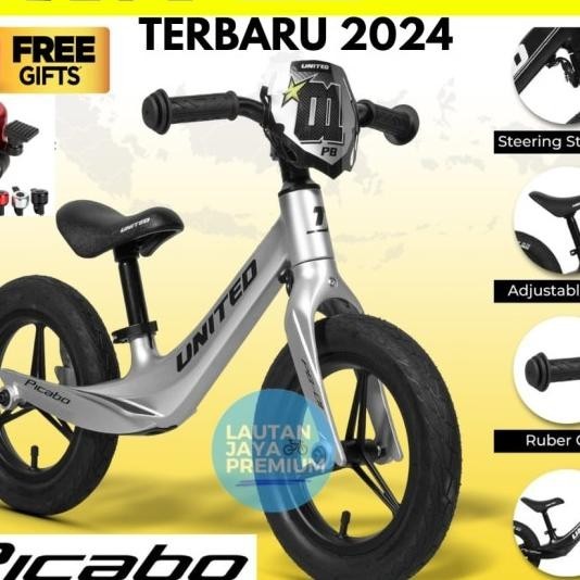Jual Balance Push Bike United Picabo Sepeda Balance Bike | Shopee Indonesia