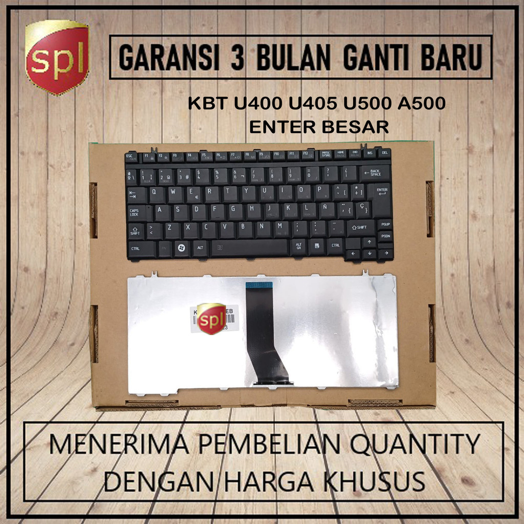 Jual Keyboard Toshiba u400 u405 u500 a500 Enter Besar | Shopee Indonesia