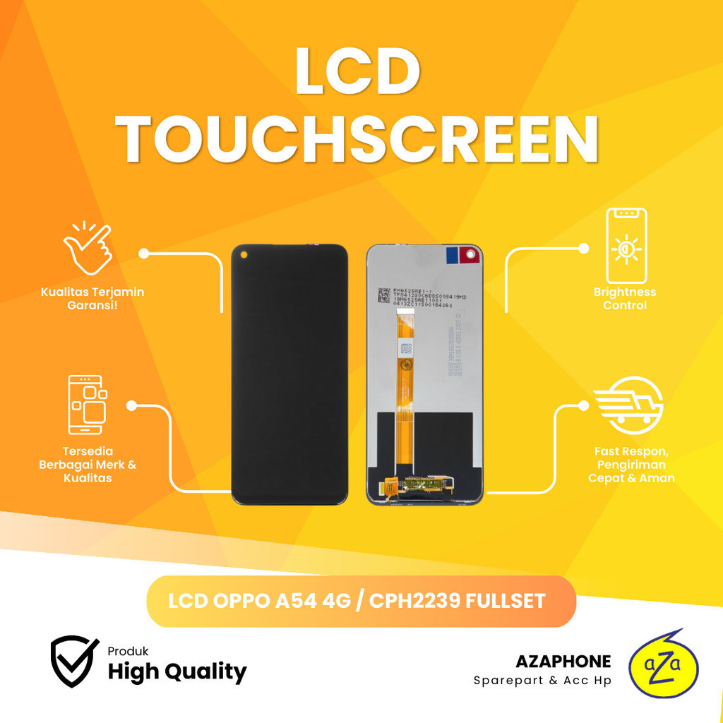 Jual LCD Touchscreen Oppo A54 4G / CPH2239 Fullset | Shopee Indonesia