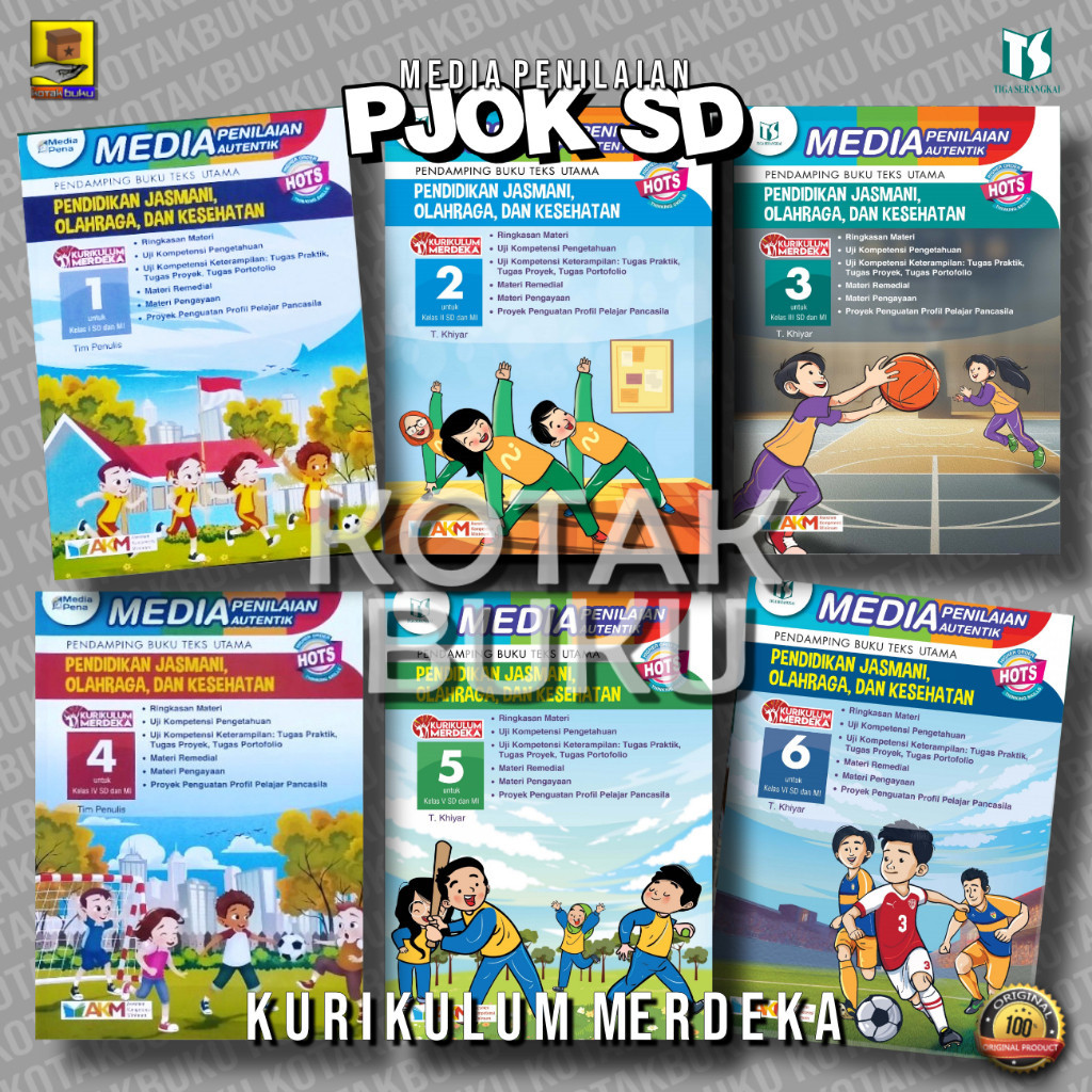 Jual Media Penilaian PJOK kelas 1 2 3 4 5 6 SD / Pjok SD / Kurikulum Merdeka | Shopee Indonesia