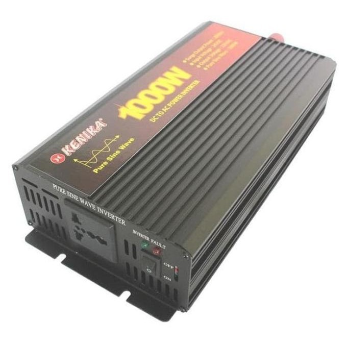 Jual Kenika Power Inverter 24Dc To 220V Ac 1000W Pure Sine Wave Psw ...