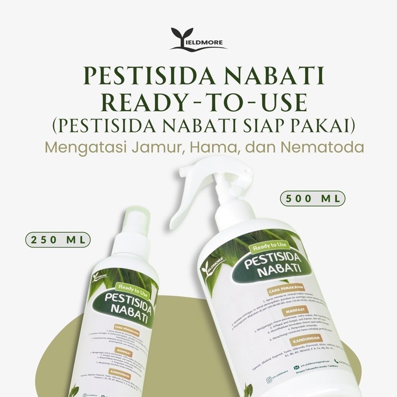 Jual YIELDMORE - Pestisida Nabati (PESNAB) 500ml dan 250ml (SIAP PAKAI ...