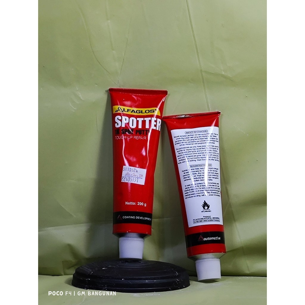 Jual DEMPUL ALFA ALFAGLOS SPOT PUTTY ODOL | Shopee Indonesia