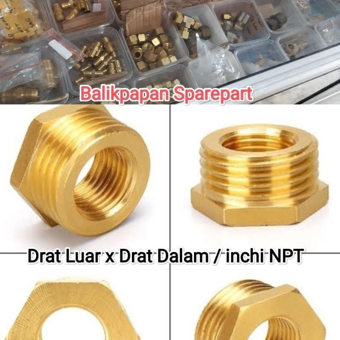 Jual ~@~@~@~@] Verlop Vlok Vlock Ring Bushing male to female drat luar ...