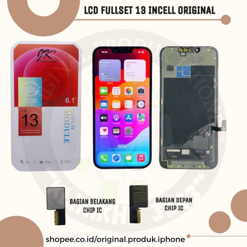 Jual LCD TOUCHSCREEN 13 BLACK INCELL ORIGINAL FULLSET | Shopee Indonesia