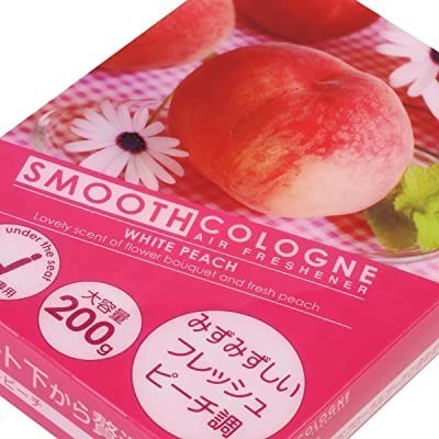 Jual SMOOTH COLOGNE GEL BASED WHITE PEACH SCENT JAPANESE UNDER-THE-CAR ...