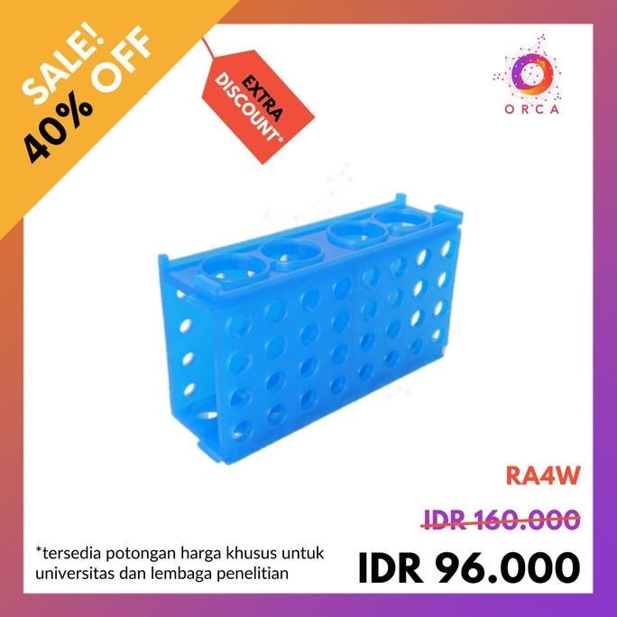 Jual 4-Ways Rack - Rak Tabung 4 Arah Konikal Pcr Laboratorium | Shopee ...