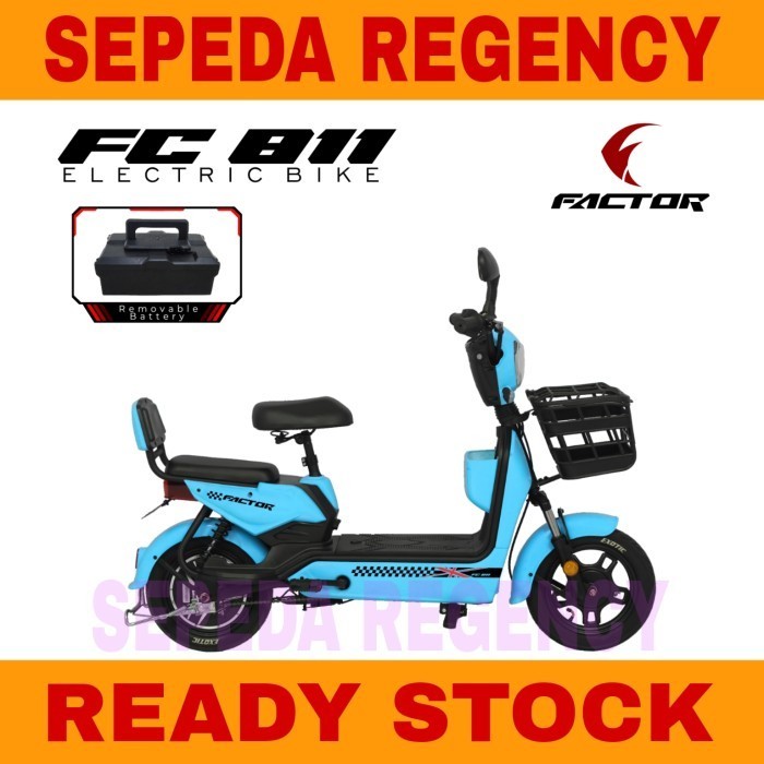 Jual Sepeda Listrik FACTOR FC 881 BY PACIFIC 500 Watt Electric Bike ...