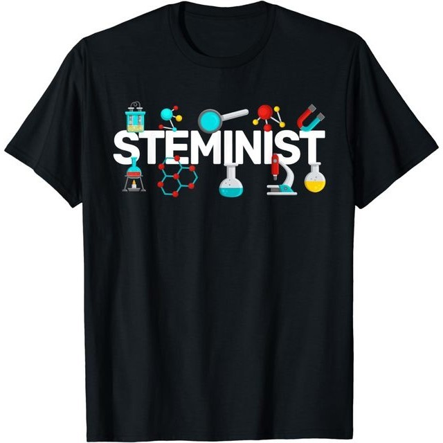 Jual Kaos Sains Lucu Untuk Teknik Stem Steminist Baju Kawaii Sains Lucu ...