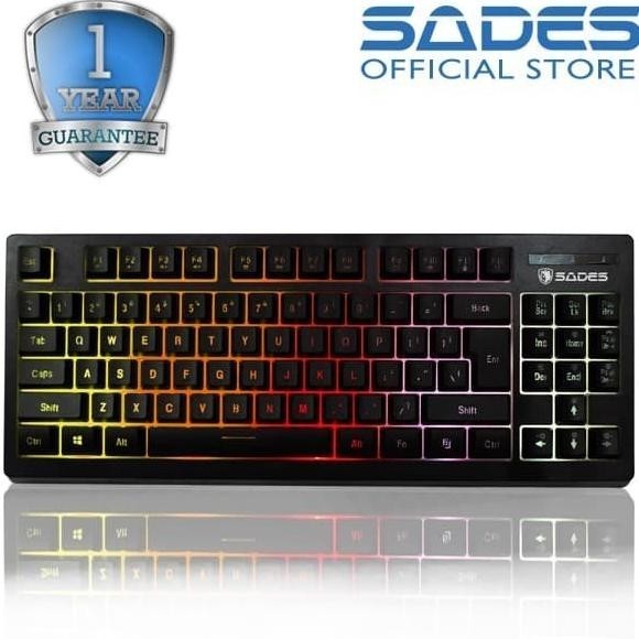 Jual Sades Sabre TKL RGB Gaming Keyboard | Shopee Indonesia