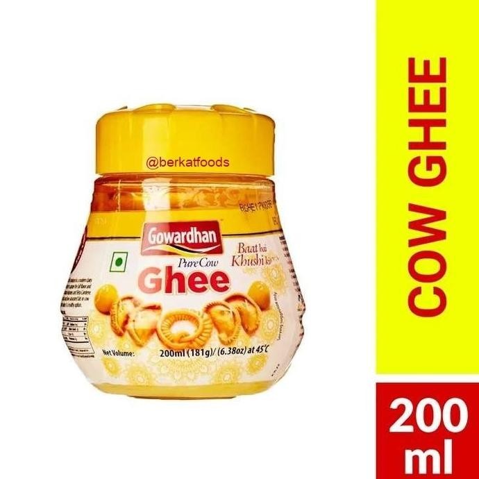 Jual Pure Cow Ghee Gowardhan / Minyak Samin Murni India / Clarified ...