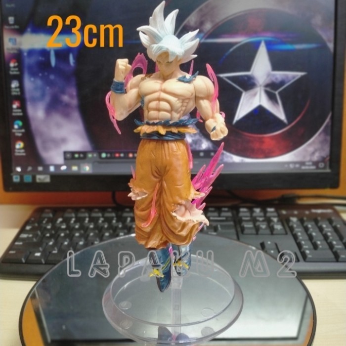 Jual Dragon Ball Floating Goku Ultra Instinct Statue Action Figure | Shopee Indonesia