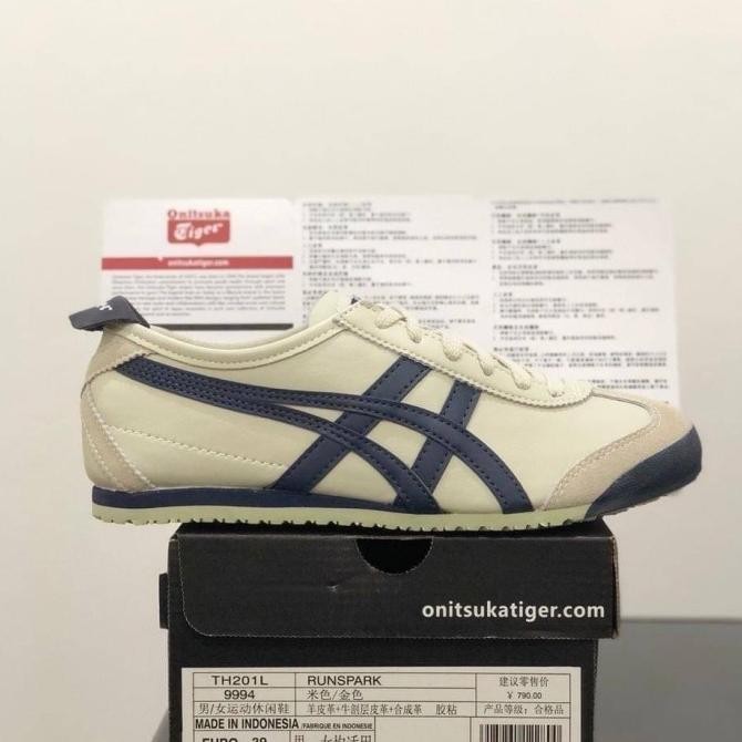 Jual Sepatu Onitsuka Tiger Mexico 66 Indiana Ink Free Kaos Kaki | Shopee Indonesia