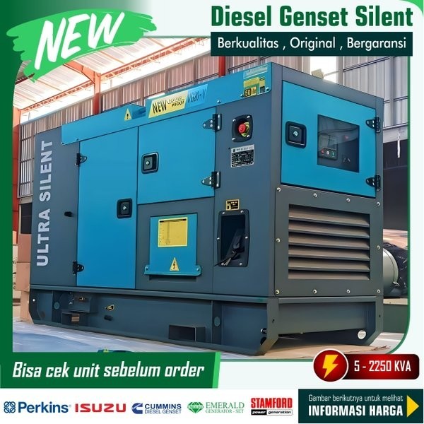 Jual Pusat Genset 100 Kva Perkins / Cummins / Isuzu / Emerald | Shopee Indonesia
