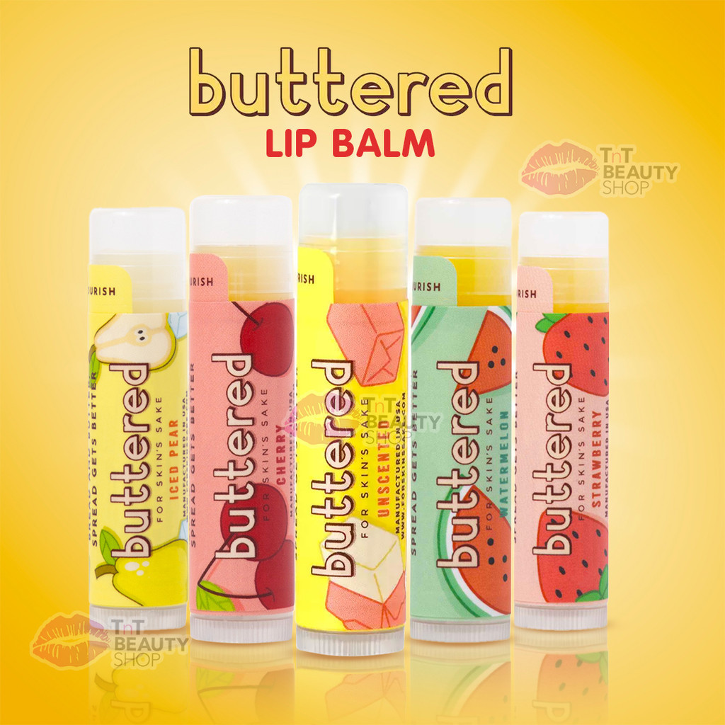 Jual BUTTERED Premium Lip Balm SPF15 FSS Buttered by For Skin’s Sake ...