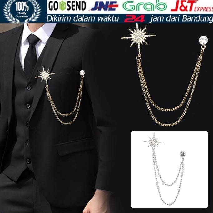 Jual =====] Rantai Beskap Bros Rantai Pin Bros Jas Topeng Rantai ...